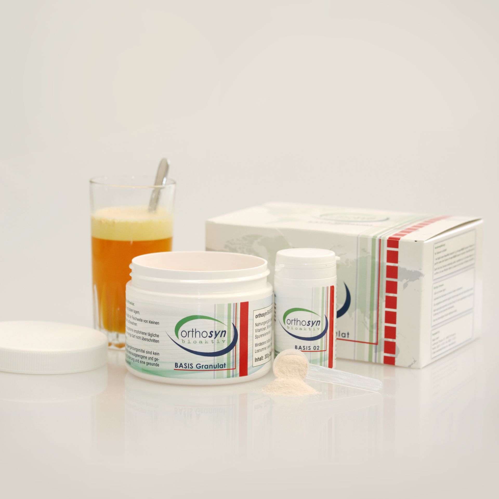 orthosyn BASIS Granulat - Granulat und Kapseln mit Mikronährstoffen zur Basisversorgung, vegan